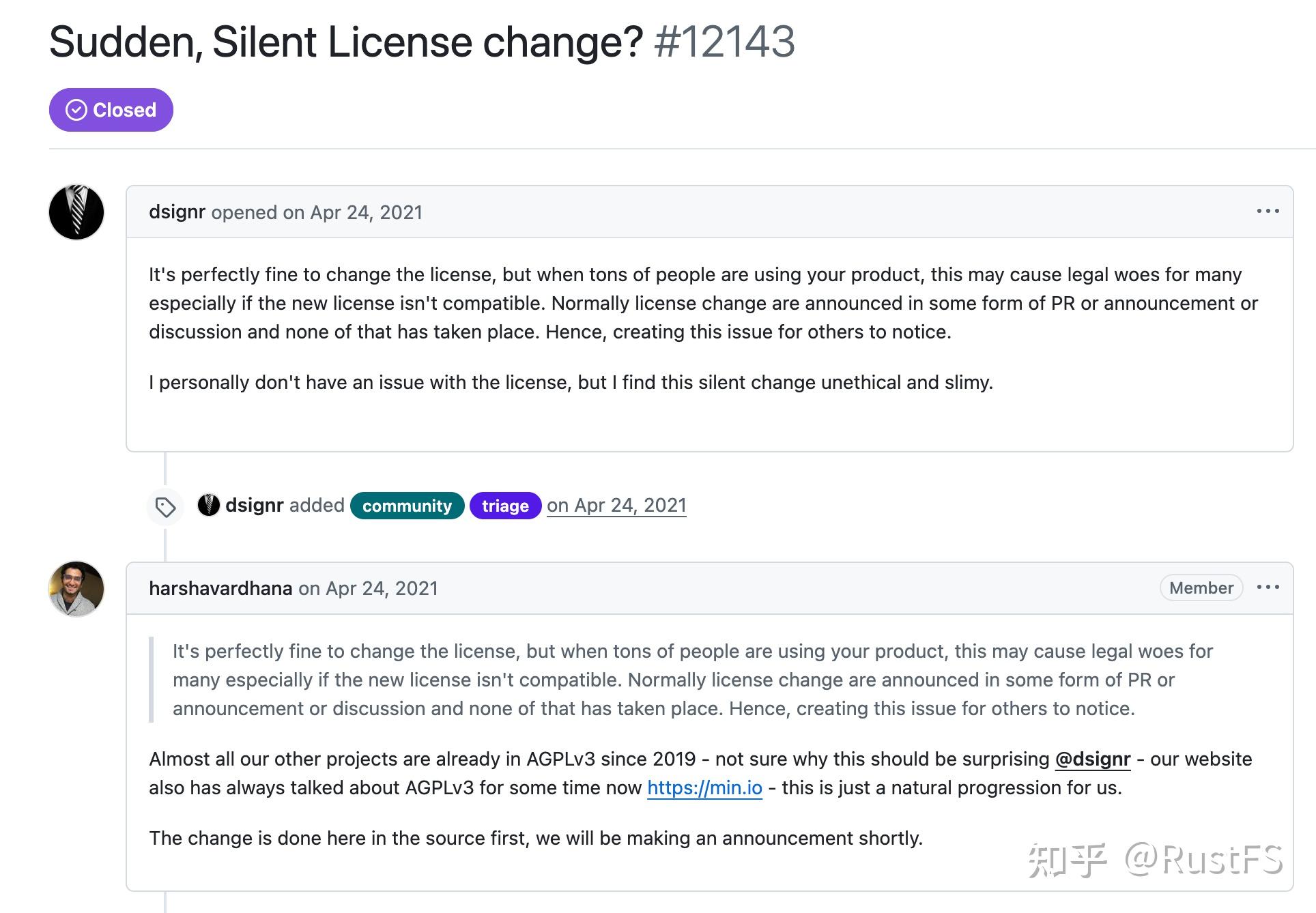 MinIO 与开源渐行渐远，选择 RustFS 的五大理由！ - 知乎