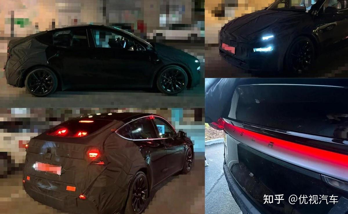 全新Model Y再曝新图！最快一季度上市，或配800V高压平台 - 知乎