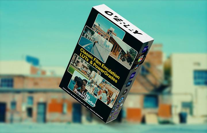 老式柯达2383/富士3513胶片仿真模拟电影色彩分级达芬奇调色节点+LUT Overlayfx - Classic Film ...