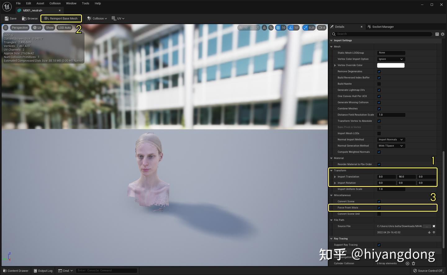 数字人 | UE5 Mesh to MetaHuman功能 - 知乎