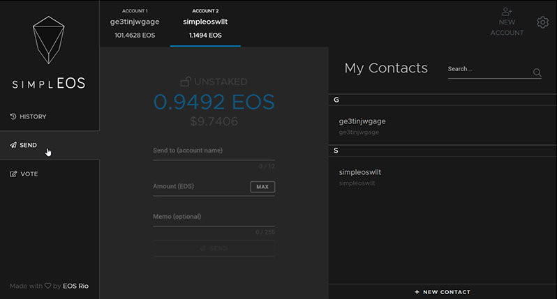 SimplEOS：用于EOS的桌面Wallet +投票界面 - 知乎