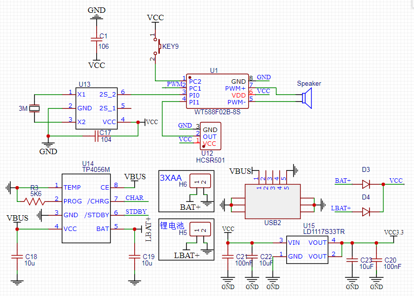 WT588F02B语音芯片在智能台灯上的应用实例解析 - 知乎