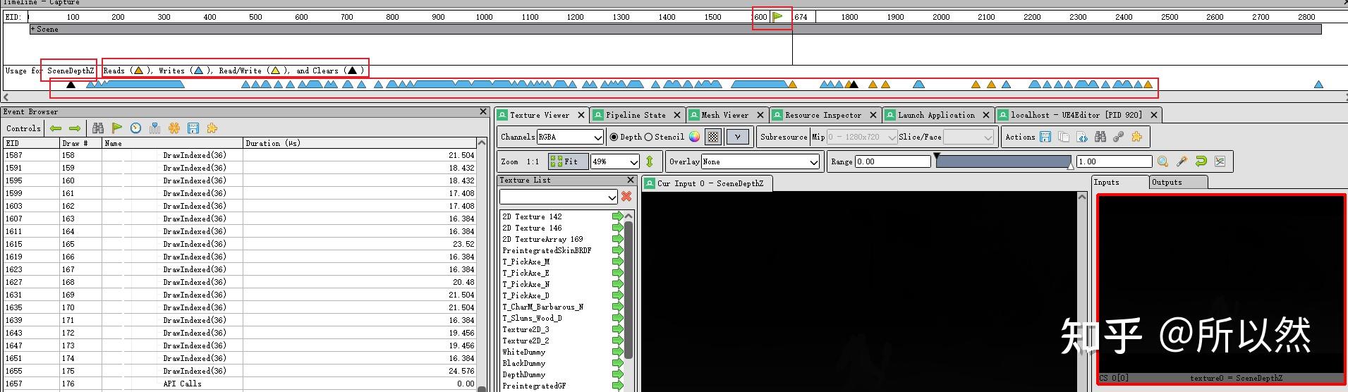 在 UE4 中使用 GPU 分析工具 RenderDoc - 知乎