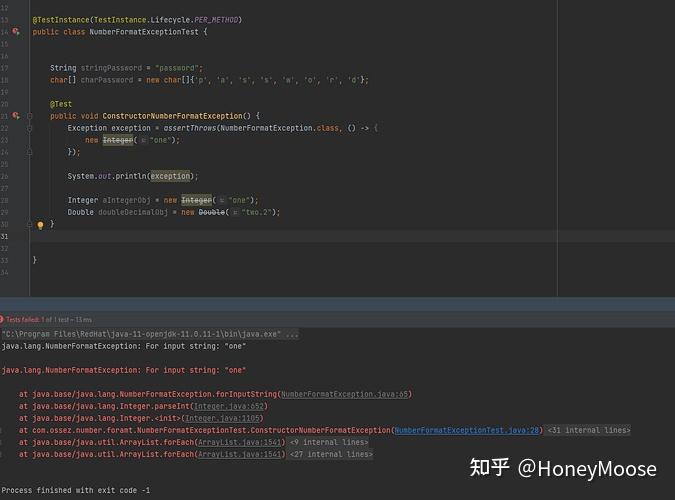 理解 Java 中的 NumberFormatException 异常 - 知乎