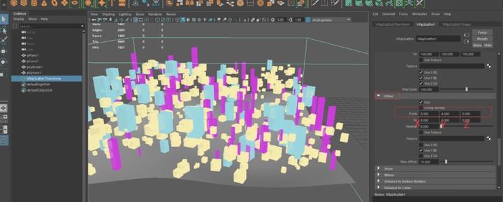 MAYA | VRay Scatter 散布基础 - 知乎
