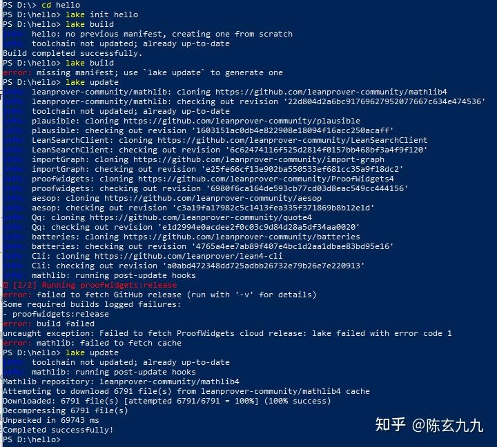 在Ubuntu/Windows下安装Lean and mathlib - 知乎
