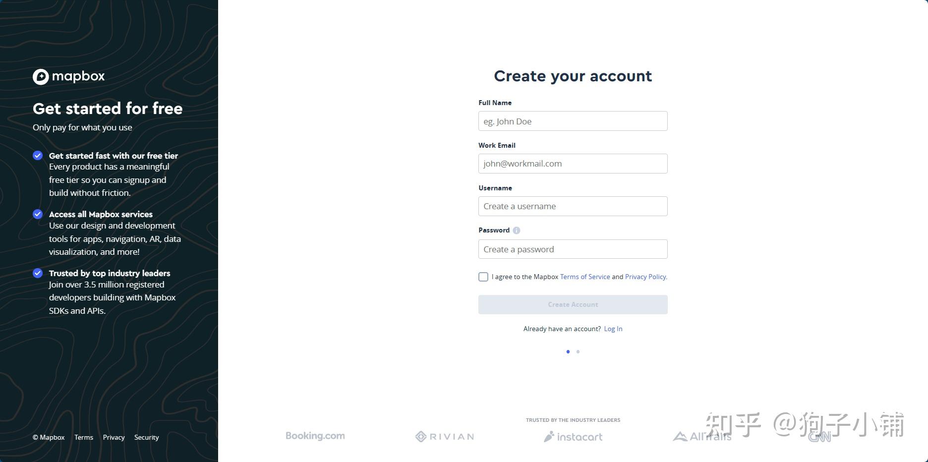 Mapbox注册教程（截至2023年12月4日） - 知乎
