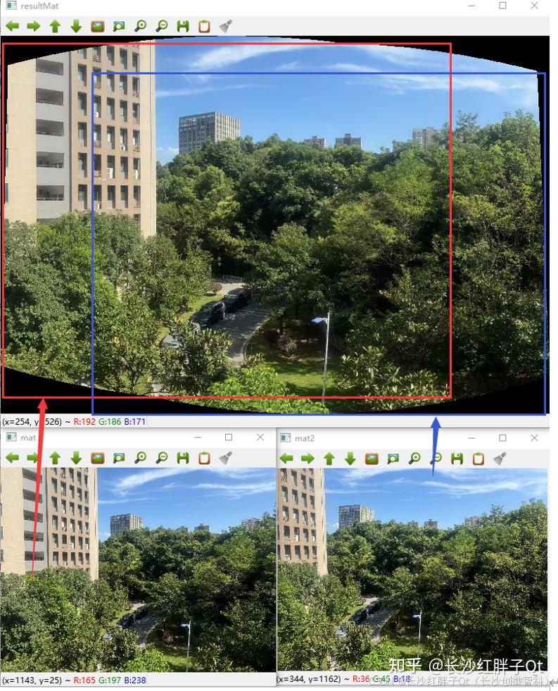 OpenCV开发笔记（七十九）：基于Stitcher类实现全景图片拼接 - 知乎