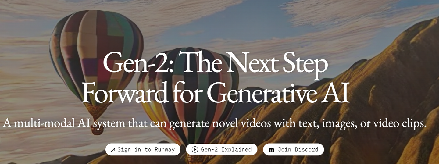 AI自动生成视频Runway Gen-2免费试用指南 - 知乎