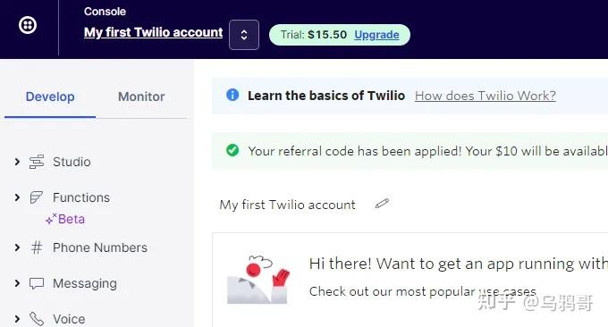 美国Twilio免费虚拟手机号注册及使用教程 - 知乎