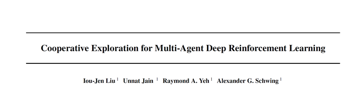 【MARL】Cooperative Exploration for Multi-Agent Deep Reinforcement ...