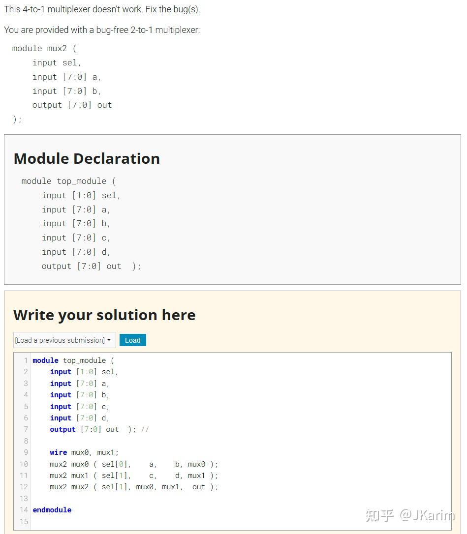 HDLBits题解及答案记录（159~173） - 知乎