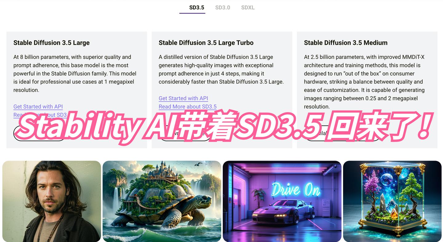 Stability AI带着SD3.5 回来了！可免费商用 - 知乎