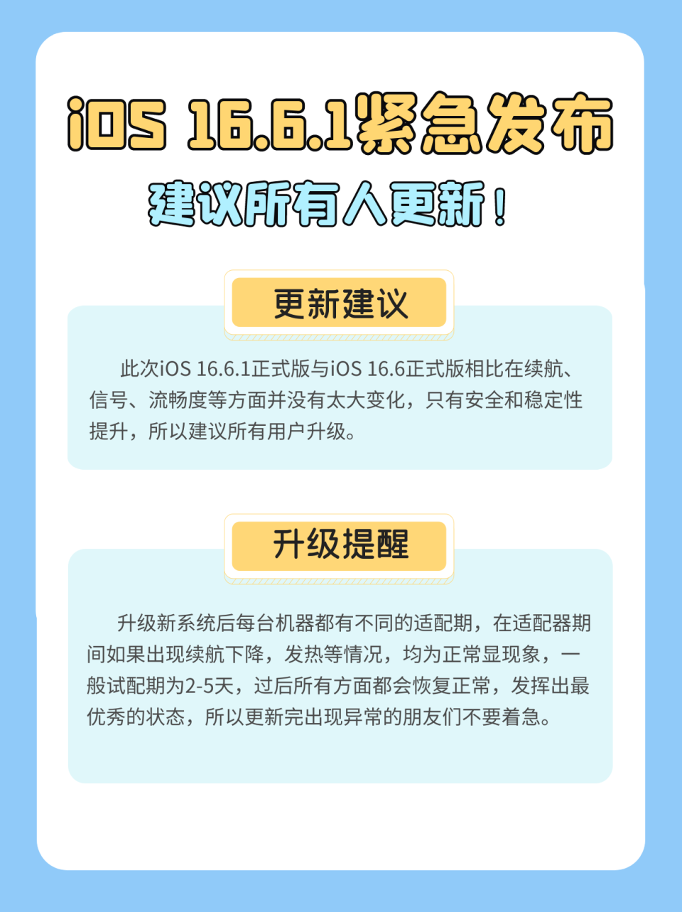 iPhonexr目前iOS15.1建议升级16.6吗? - 知乎