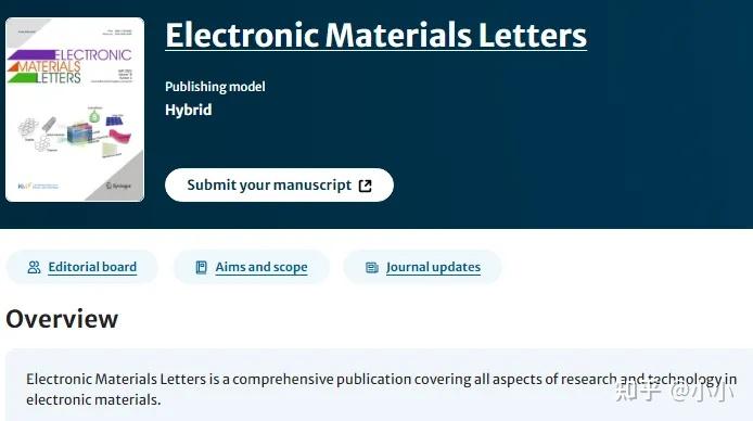 10本不收版面费的sci期刊，工程与材料方向 - 知乎
