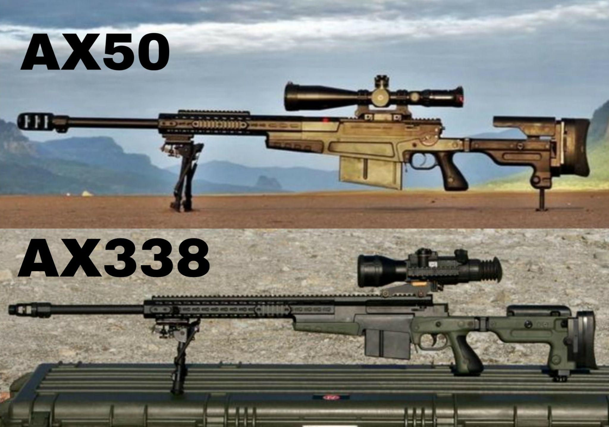 AS50 , AW50, AX338 ,AX50这几种狙击步枪之间是什么关系？ - 知乎