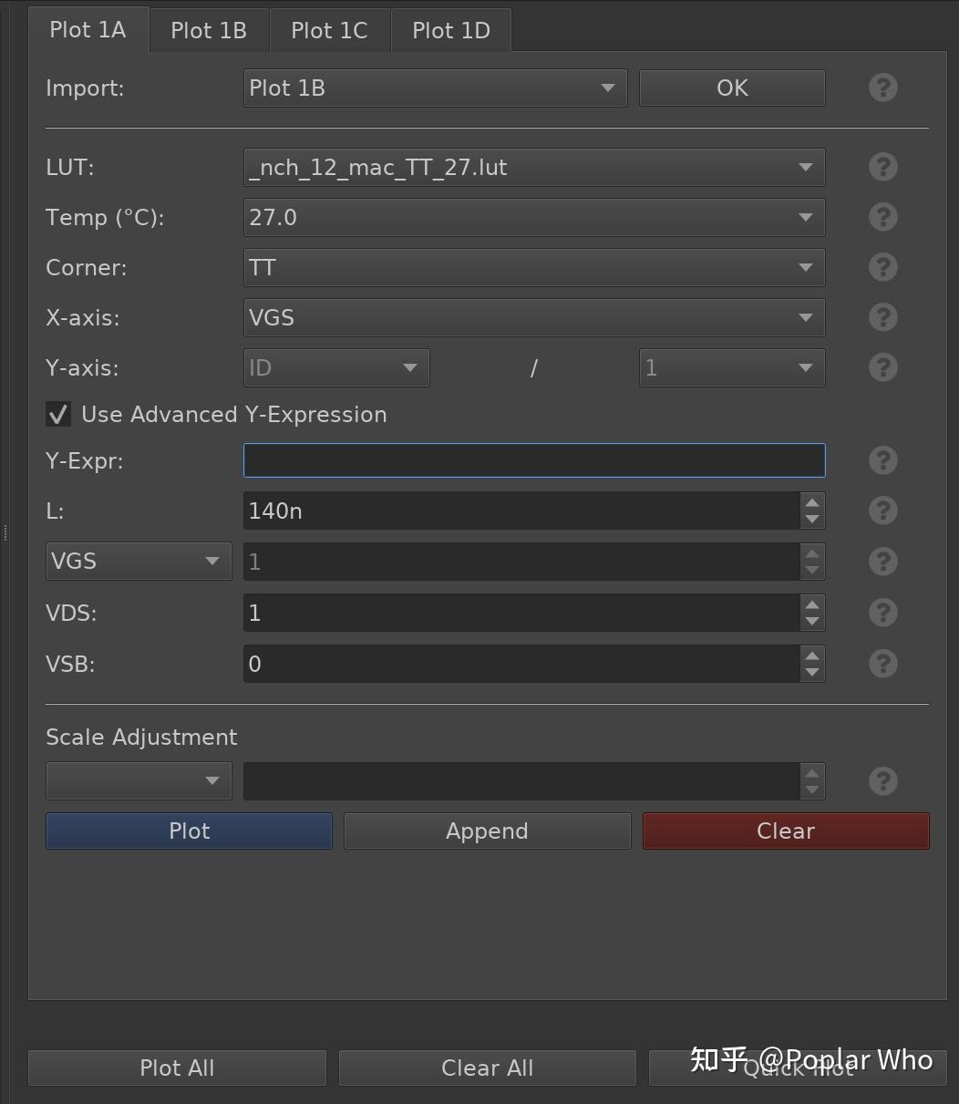 使用Analog Design Toolbox (ADT)生成查找表或电路辅助模拟电路设计 - 知乎