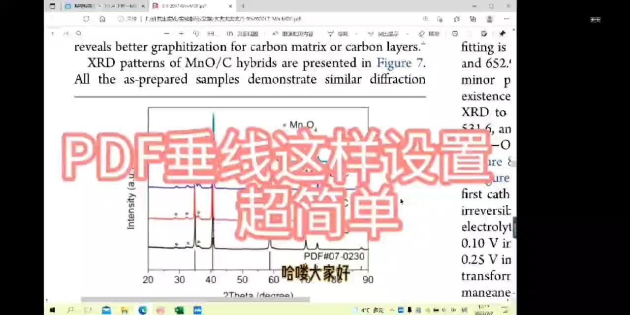 XRD的标准PDF卡片是如何得到的？ - 知乎