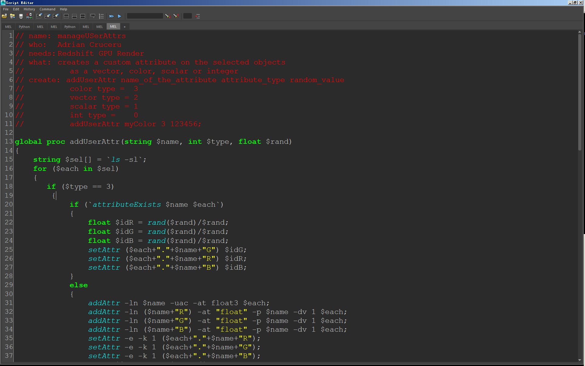 AddUserAttr.mel - 知乎