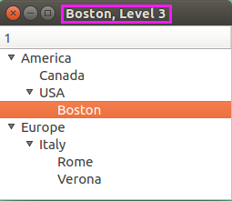 Qt Model View TreeView及对应Model - 知乎