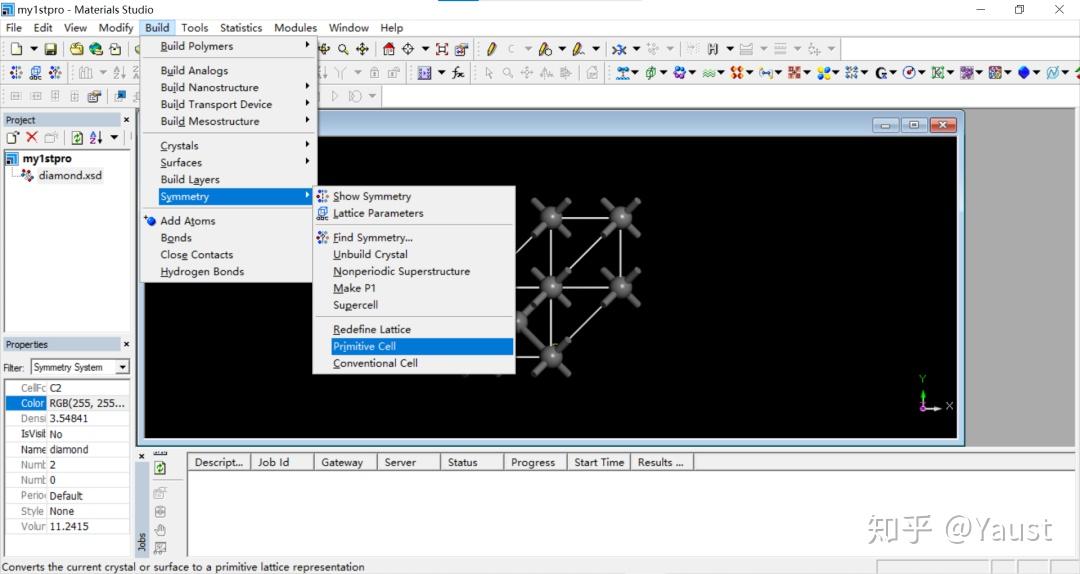 Materials Studio 入门到精通[2]：导入晶体结构和调整显示方式 - 知乎