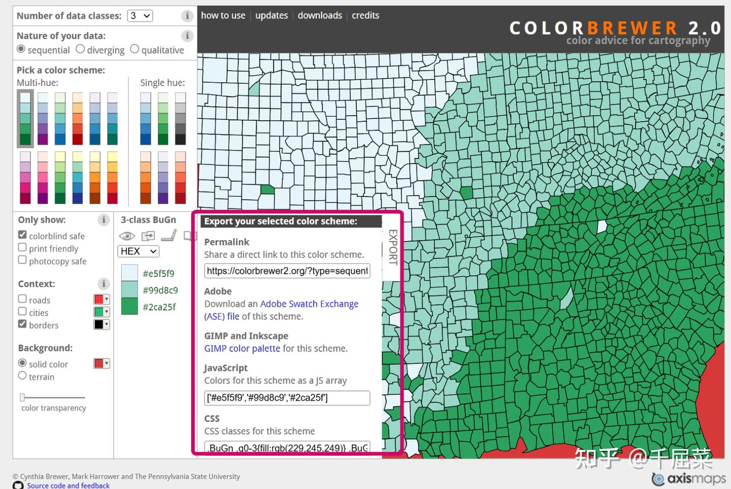 干货分享：配色秘籍之ColorBrewe - 知乎