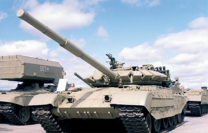 编号16：T-55主战坦克（第六部分）-再见老兵：1980年代以来的改进提高（T-55AD、T-55AMV、T-55M5、T-55M6）及T ...