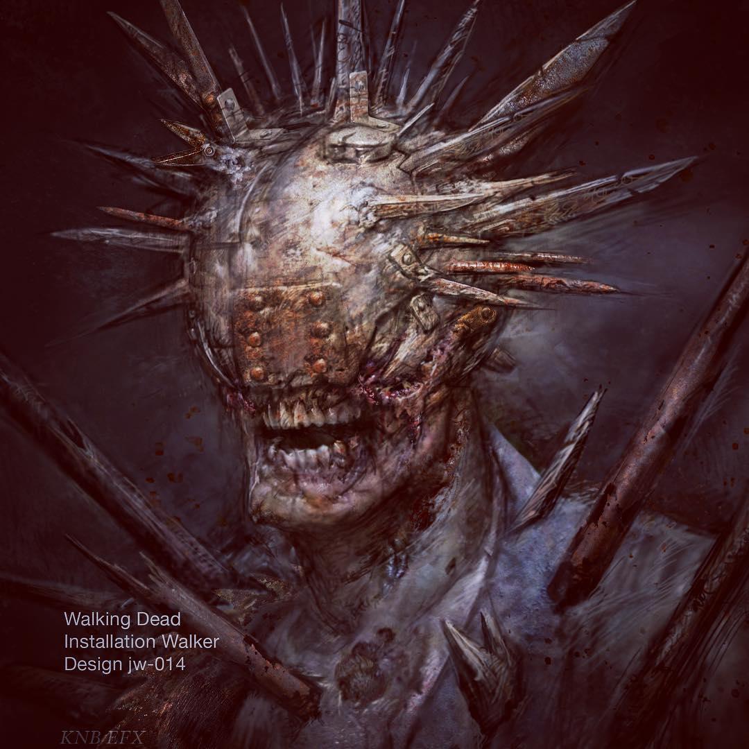 《行尸走肉》特效师分享 Winslow Walker 制作过程图集 - 知乎