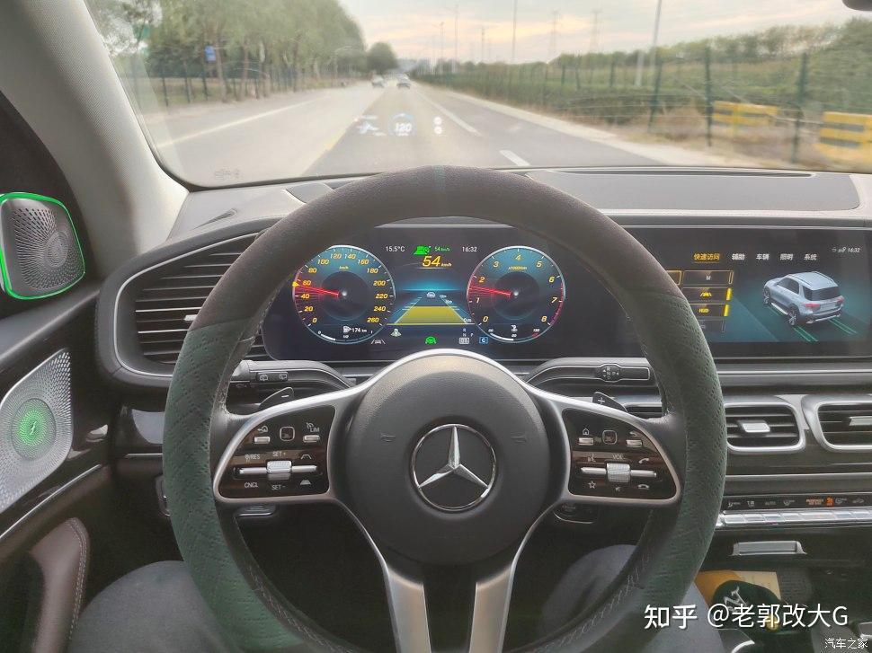 奔驰GLE热门升级项目：HUD抬头显示+23P+座椅通风+发光套件 - 知乎