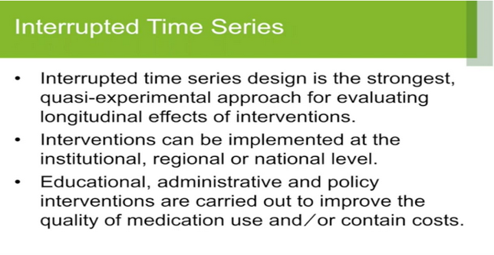 中断时间序列分析（Interrupted time series analysis） - 知乎