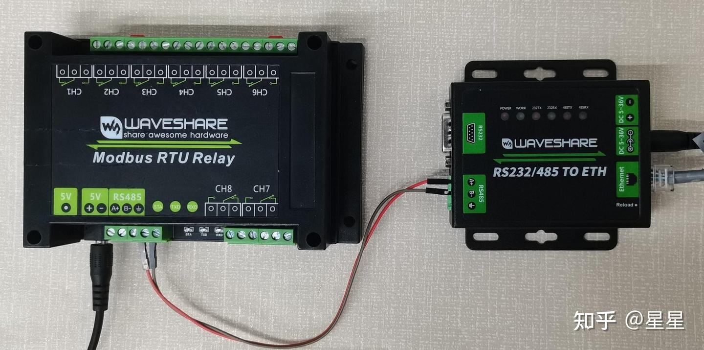 RS232 RS485 TO ETH Modbus-TCP 测试 - 知乎