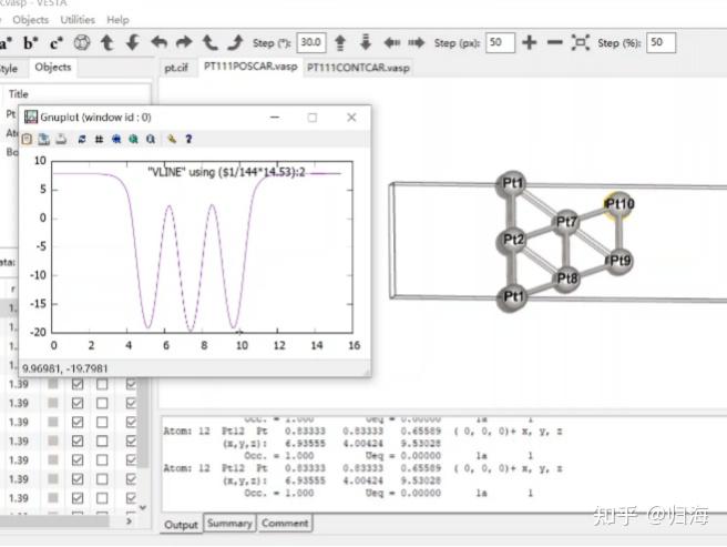 实例分析（二十六）：Pt(111)d带中心和功函数 - 知乎