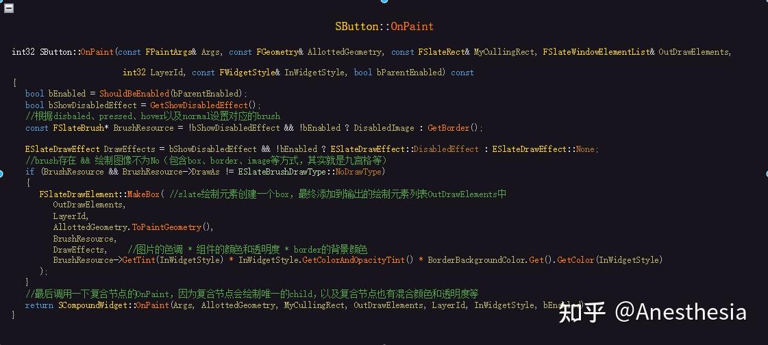 UE4-Slate源码学习（六）slate渲染Part2-Paint控件绘制 - 知乎
