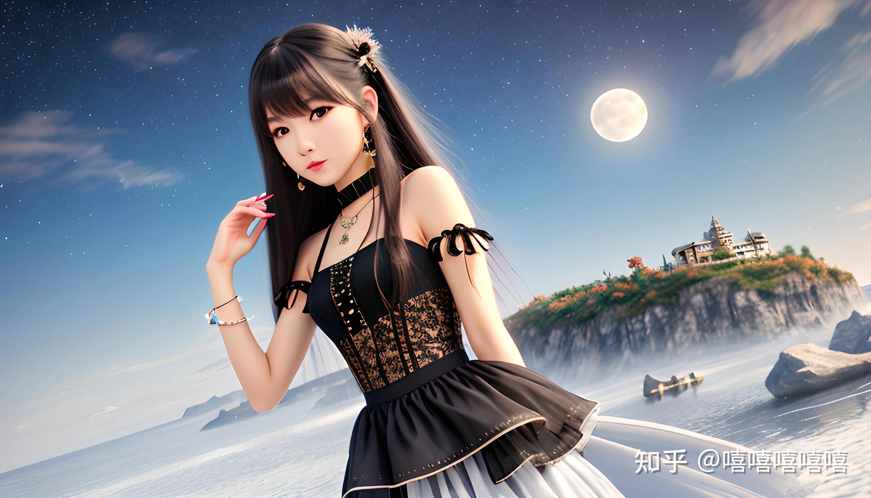 超高清8k分辨率美女电脑壁纸3584X2048 - 知乎