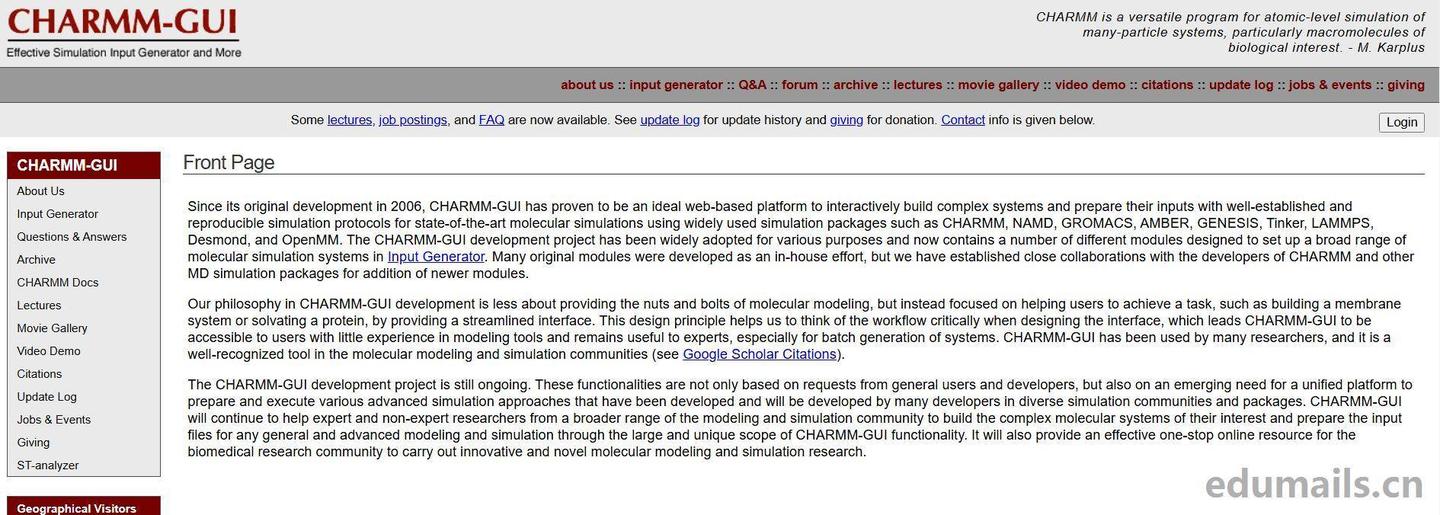 【必看！CHARMM-GUI分子动力学网站学术邮箱免费注册申请教程】🌟 - 知乎
