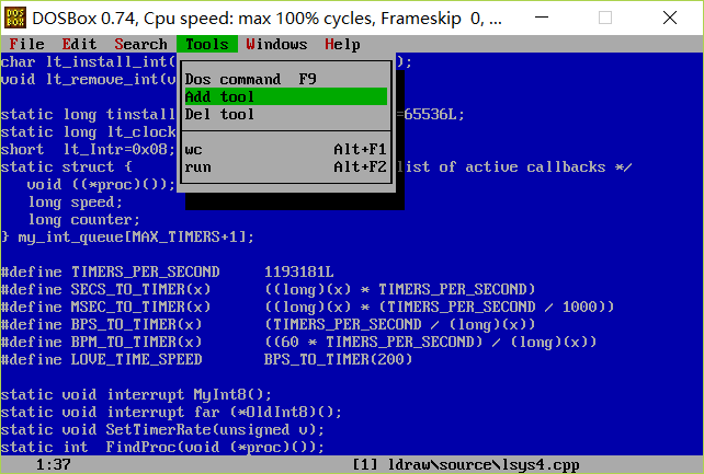 在 DOS 时代，DOS 程序员们有没有爆发过编辑器的圣战？ - 知乎
