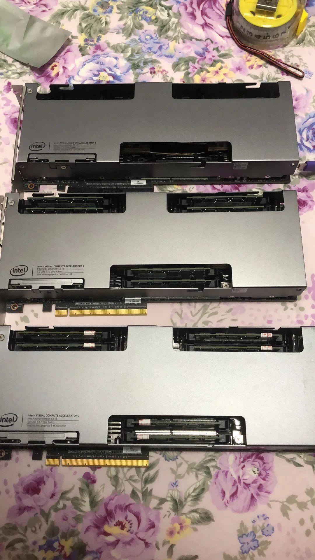 某鱼大量流出英特尔VCA视频加速卡，仅400元，内含三颗至强 e3-1500v5处理器，可上48g ECC内存条，有什么猫腻？ - 知乎