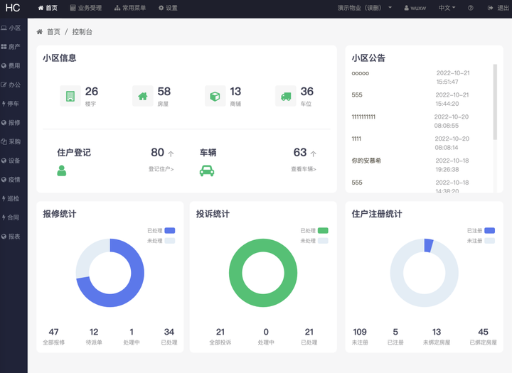 推荐一个开源物业管理系统,功能多全面!私活必备! 知乎