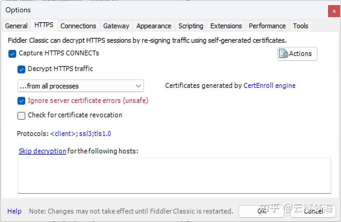 Proxifier给win软件强开代理方便Fiddler抓包 - 知乎