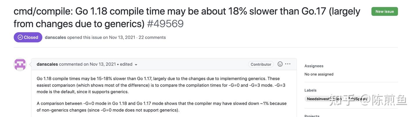 Go1.20 那些事：错误处理优化、编译速度提高、PGO 提效等新特性，你知道多少？ - 知乎