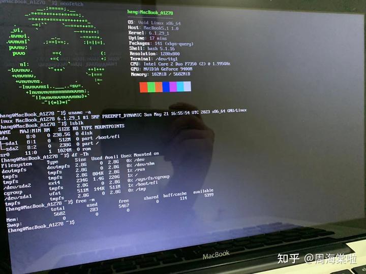 [Void Linux]MacBook Install Void Linux - 知乎