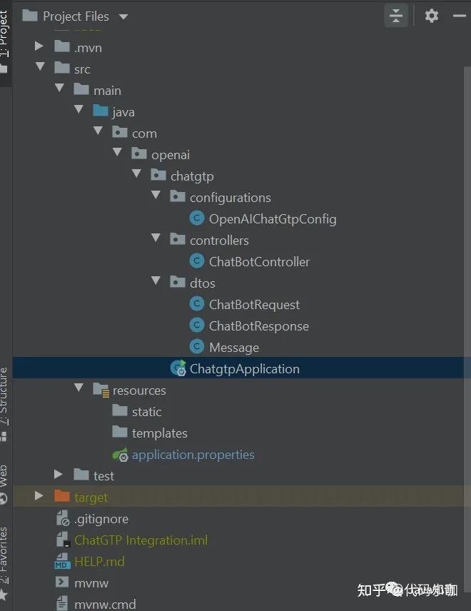 十分钟搞定 SpringBoot 集成 ChatGPT，实战附源码！ - 知乎
