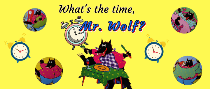 英语启蒙：绘本精读+手工游戏~What's the time, Mr. Wolf - 知乎