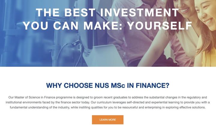 新加坡国立大学NUS金融学24Fall申请要求更新！ - 知乎