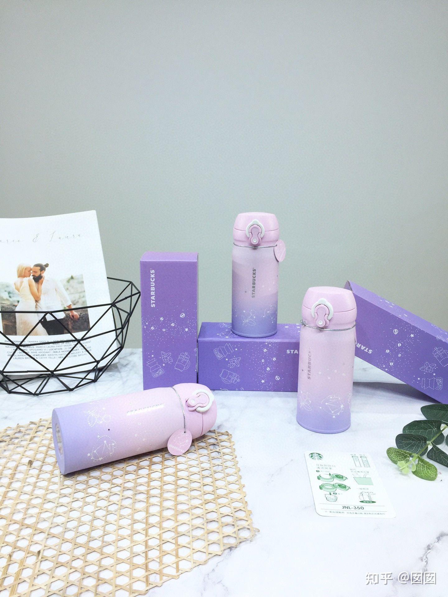 星巴克21新品杯子365ml萌兔渐变保温杯 - 知乎