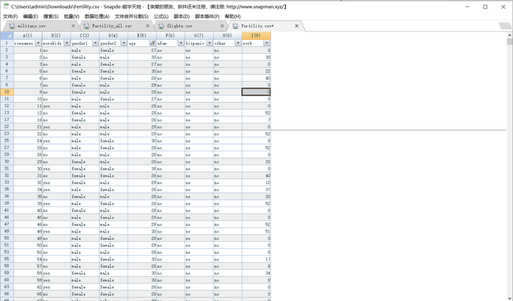 CSV超大文件编辑软件snapde - 知乎