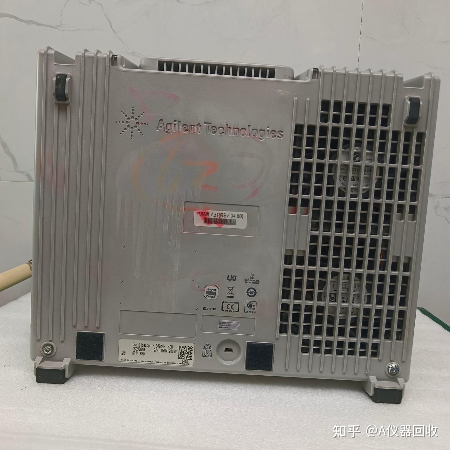 Agilent安捷伦MSO9064A示波器 - 知乎