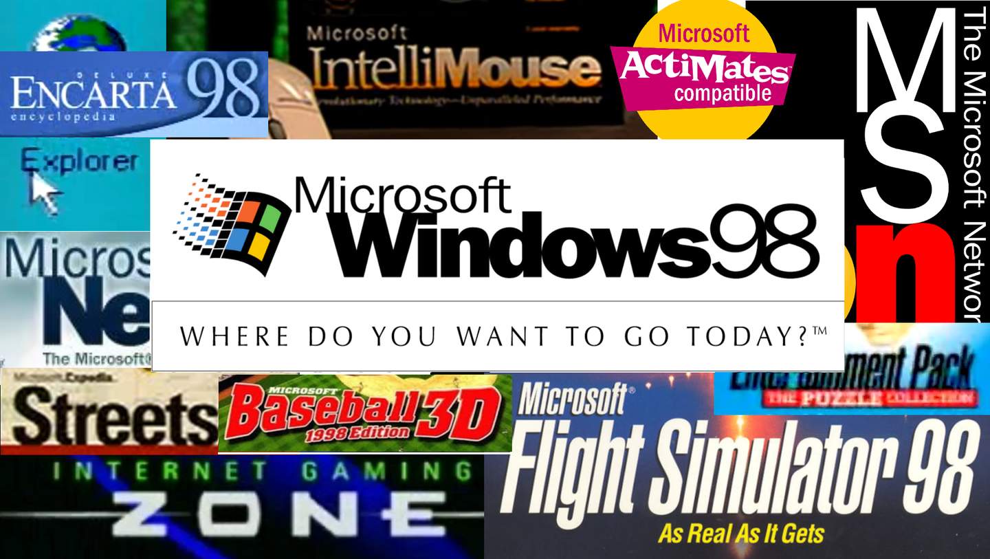 “轻松一下，Windows 98”——穿越时空，从 Win98 宣传片看 1998 年的微软 - 知乎