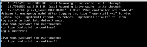 启动centos出现ctrl+D维护不能进入系统 - 知乎