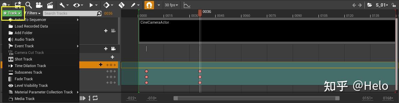UE4中的动画编辑器 —— Sequencer in UE4 - 知乎